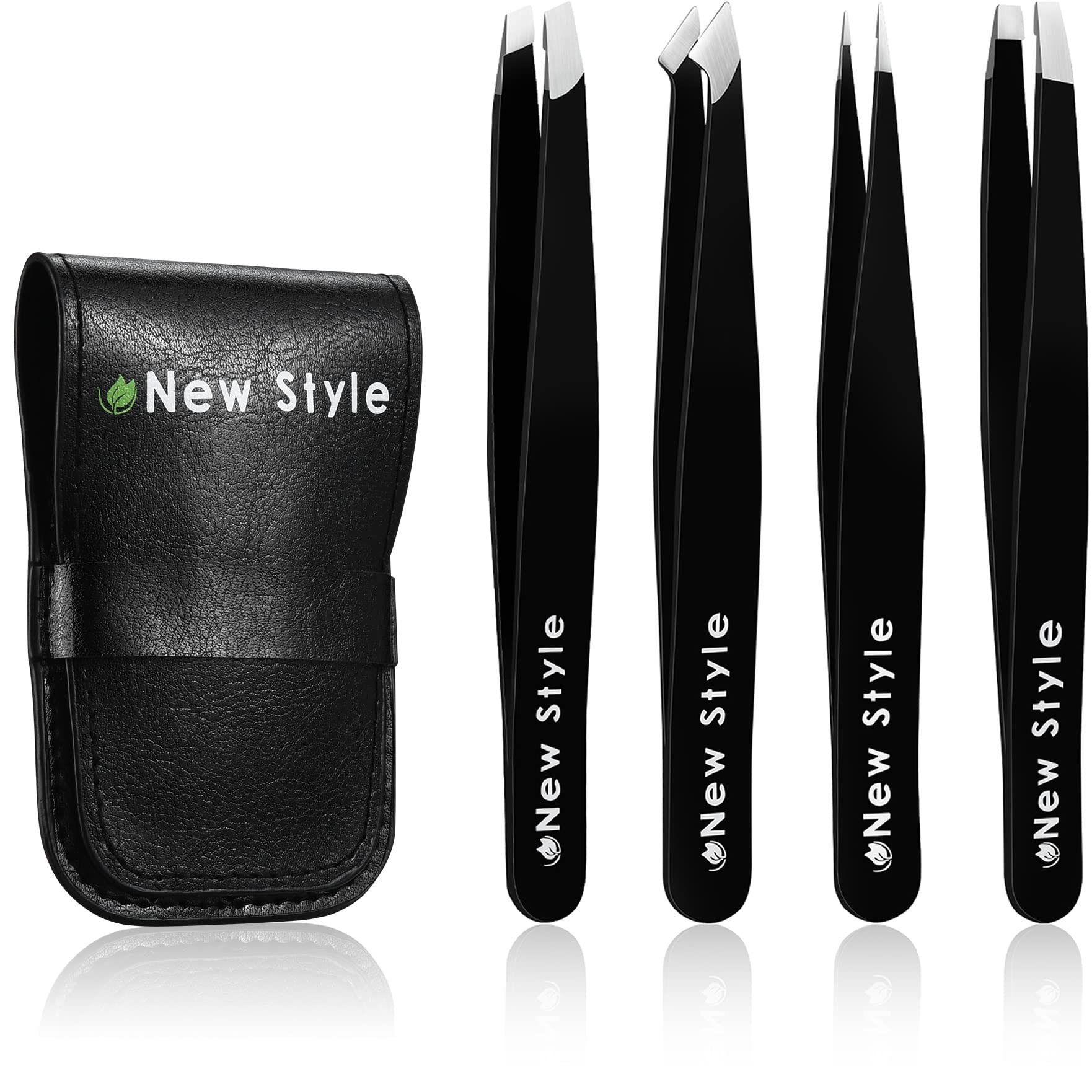 New Style Tweezers For Women And Men – Precision Eyebrow Stainless Steel Tweezer Set For Ingrown Hair, Chin, Splinter, Wig Combo Pack With Travel Case