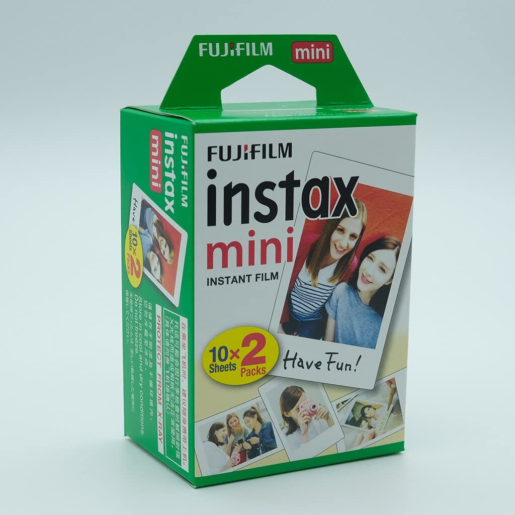 Fujifilm Instax Mini 11 Instant Camera + Fuji Instax Film 40 Shots + Protective Case + Magnetic Frames + Album, Frames Design Kit (Sky Blue)