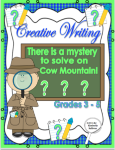 the mystery on cow mountain reading comprehension and creative writing