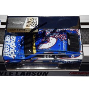 AUTOGRAPHED 2021 Kyle Larson #5 Hendrick Cars Racing CHARLOTTE ROVAL WIN (Raced Version) Signed Action 1/64 Scale Collectible NASCAR Diecast Car with COA