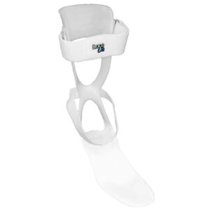 braceon afo drop foot brace - swedish ultra lock foot drop brace for walking, lightweight, women, left