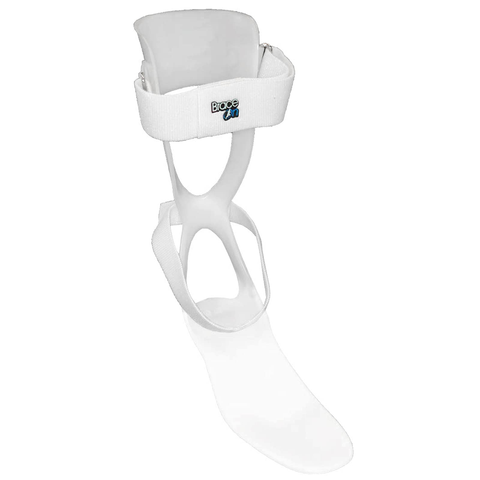 BraceOn AFO Drop Foot Brace - Swedish Ultra Lock Foot Drop Brace For Walking, Lightweight, Women, Left