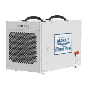 alorair sentinel hdi120 commercial dehumidifier with pump, 235 pints whole homes dehumidifier for crawl spaces, basements, up to 3,300 sq. ft. 5 years warranty, cetl, optional remote monitoring