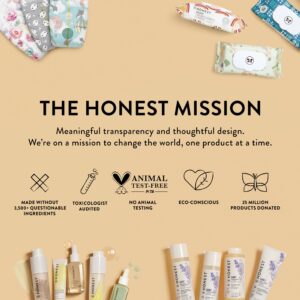 The Honest Company Conditioning Hair Detangler 3-Pack | Leave-in Conditioner + Fortifying Spray | Tear-free, Cruelty-Free, Hypoallergenic | Citrus Vanilla Refresh, 4 fl oz each (pack of 3)