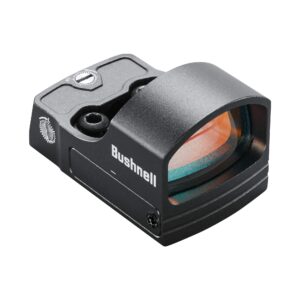 bushnell rxs100 reflex sight, red dot sight with 4 moa and 8 brightness settings, durable with long battery life