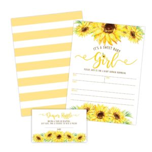 Your Main Event Prints Sunflower Baby Shower Bundle