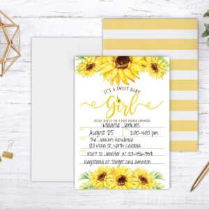 Your Main Event Prints Sunflower Baby Shower Bundle