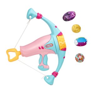 little tikes mighty blasters power bow pink toy blaster with 4 soft power pods for kids ages 3 years and up