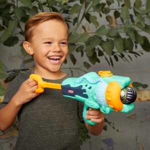 Little Tikes Mighty Blasters Spray Blaster Toy Blaster Sprays Water with 3 Soft Power Pods for Kids Ages 3 Years and Up