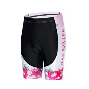 womens bicycle shorts for cycling with 3d padded women cycling shorts breathable shockproof