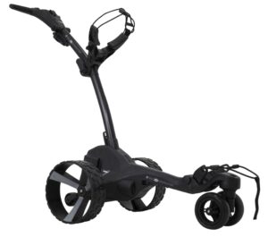 mgi golf zip navigator electric caddy with remote control black/gray