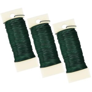 beadnova floral wire 114 yards paddle wire 22 gauge florist wire wreath wire for wreath making craft floral flower arrangements garland