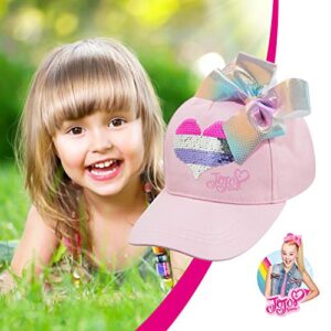 Nickelodeon Girls JoJo Siwa Pink Baseball Cap Hat - Age 4-7