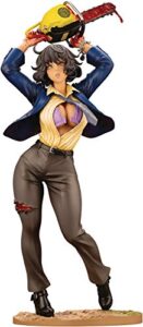 kotobukiya texas chainsaw massacre: leatherface (dance version) bishoujo statue, multicolor