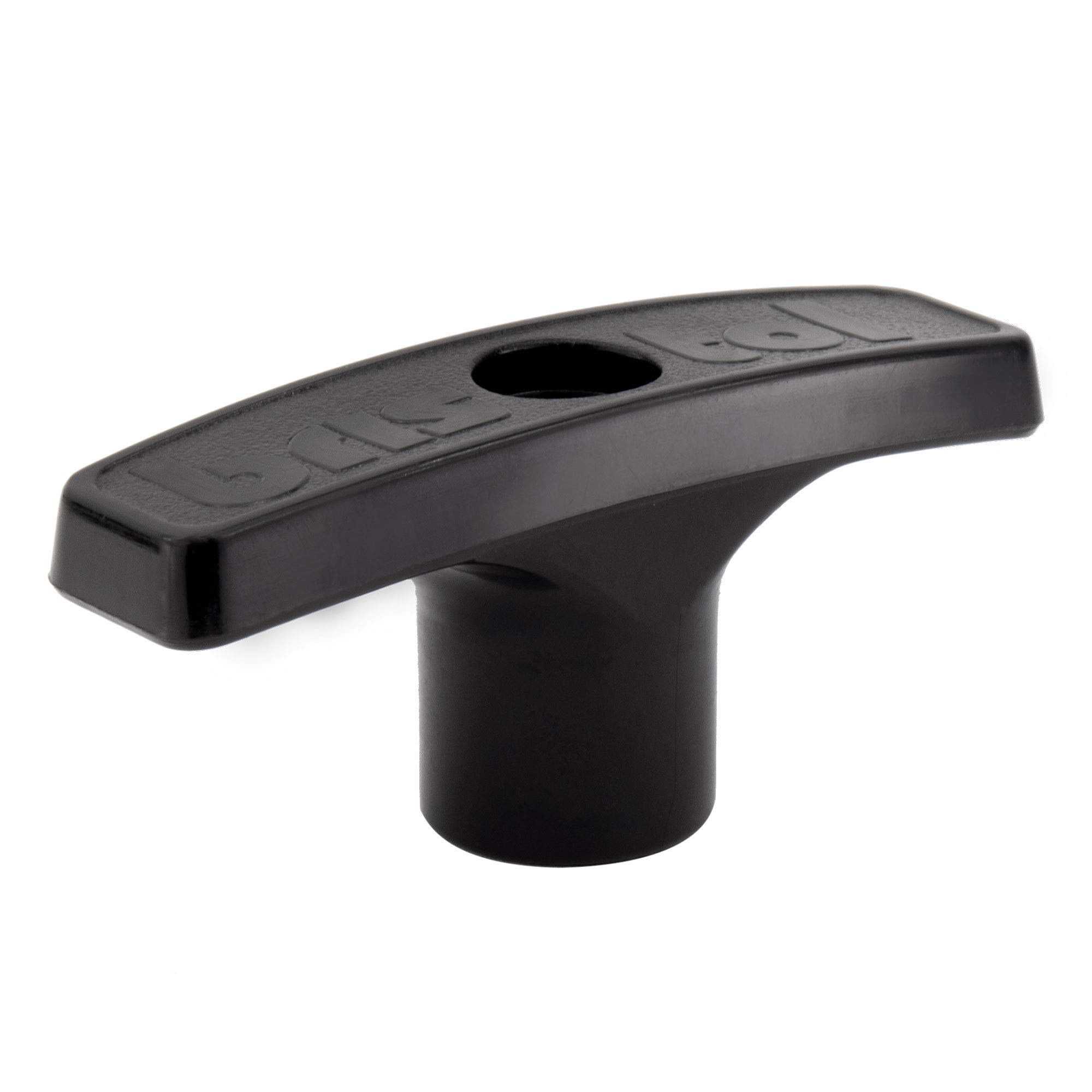 RecPro RV Waste Valve Handle Replacement | Replacement Handle for Waste Valve Extension Rod | Black