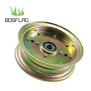 BOSFLAG 539132728 Idler Pulley Replaces Husqvarna 539132728 Idler Pulley, Husqvarna 589766102, 539112196, 589766101 Pulley for Husqvarna RZ4623, MZ6128, Z246, RZ46i, MZ61, RZ5424, MZ5225 Lawn Tractors