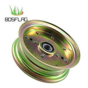 BOSFLAG 539132728 Idler Pulley Replaces Husqvarna 539132728 Idler Pulley, Husqvarna 589766102, 539112196, 589766101 Pulley for Husqvarna RZ4623, MZ6128, Z246, RZ46i, MZ61, RZ5424, MZ5225 Lawn Tractors