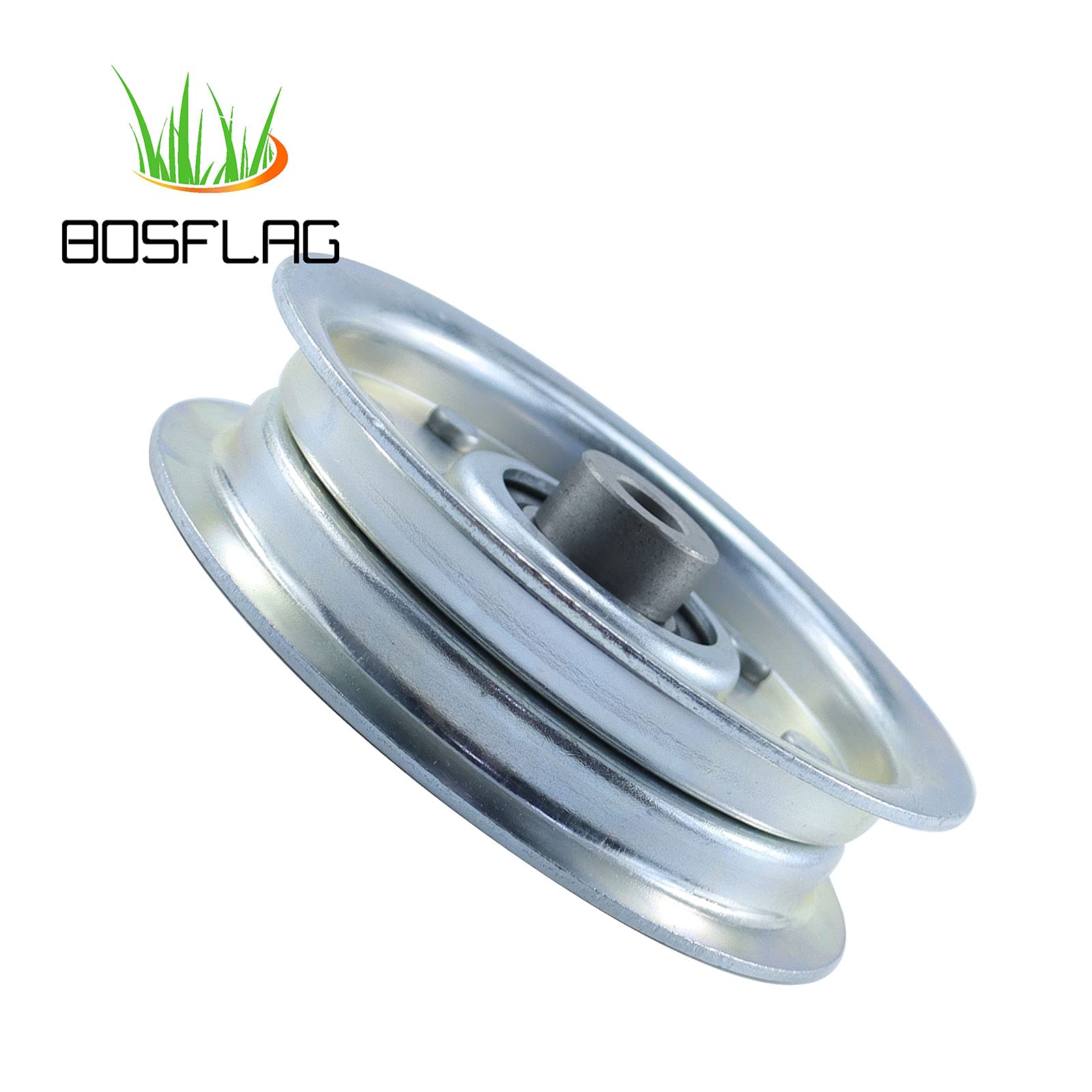 BOSFLAG 756-0627d Pulley Replaces MTD 756-0627d Idler Pulley, MTD 756-0627b Idler Pulley, 756-0365, 956-0365, 756 0627b, 7560627d, 7560627b for Cub Cadet LT1045, LT1018, LT1046, LT1500, I1046 Tractors