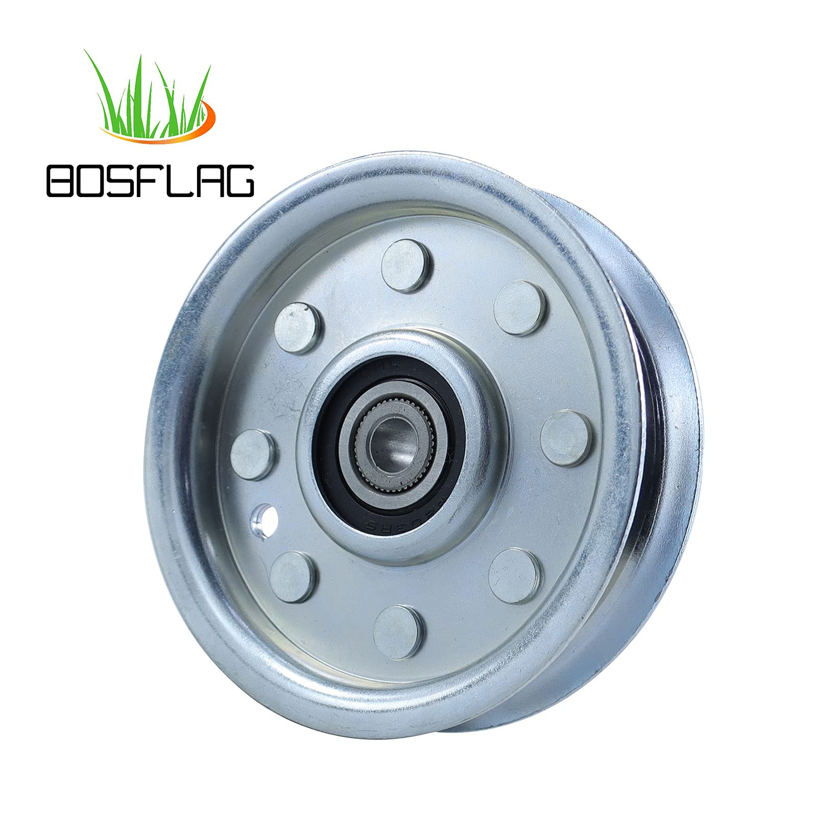 BOSFLAG 756-0627d Pulley Replaces MTD 756-0627d Idler Pulley, MTD 756-0627b Idler Pulley, 756-0365, 956-0365, 756 0627b, 7560627d, 7560627b for Cub Cadet LT1045, LT1018, LT1046, LT1500, I1046 Tractors