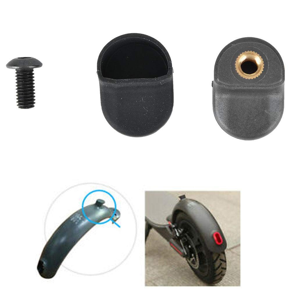 VGEBY Rear Fender Hook, Rear Fender Hook & Gel Sleeve Electric Scooter Replacement Part Accessory Fit for M365 Electric Scooter(Black) Electric Scooter Accessories Electric