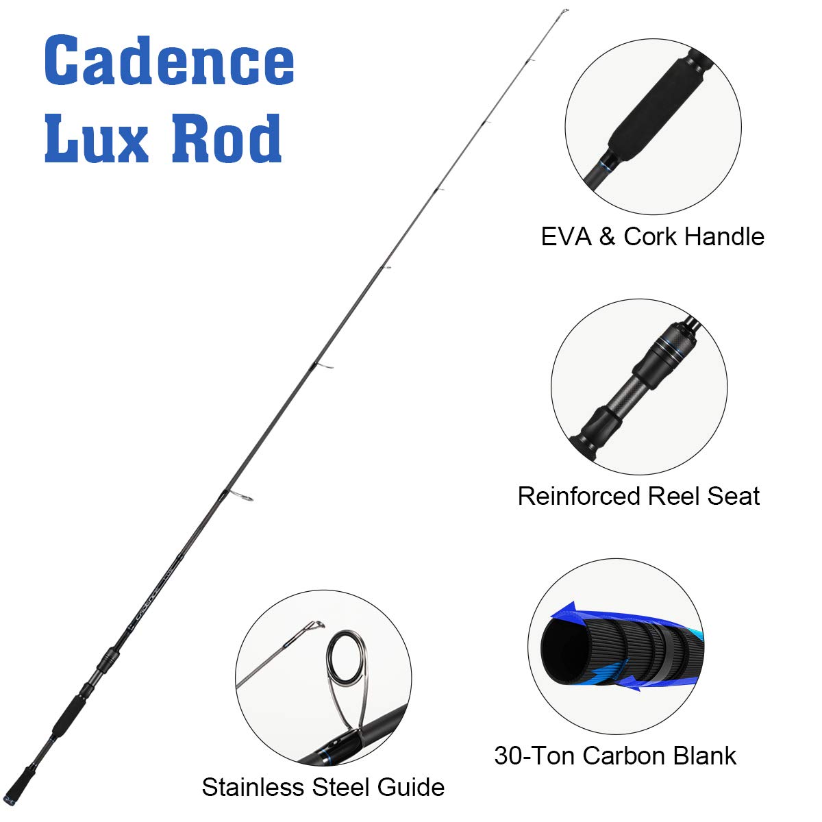 Lux Spinning Rod (Lux-701S-MF)