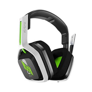 astro gaming a20 wireless headset gen 2 for xbox series x | s, xbox one, pc & mac - white /green