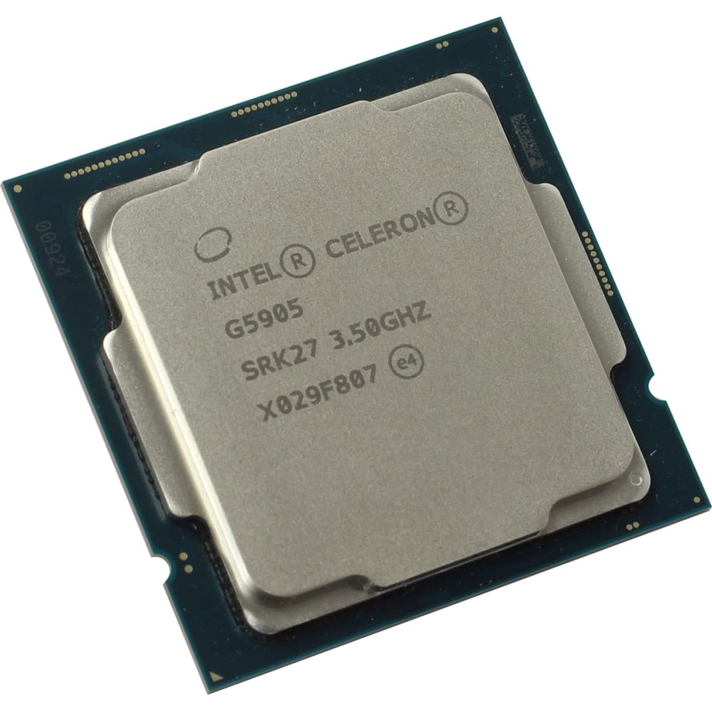 Intel® Celeron® G5905 Desktop Processor 2 Cores 3.5 GHz LGA1200 (Intel® 400 Series chipset) 58W