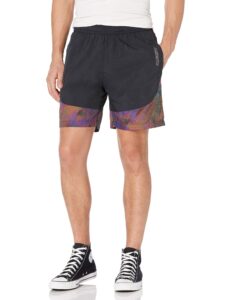 dc men's palladium tech walk shorts, black, m