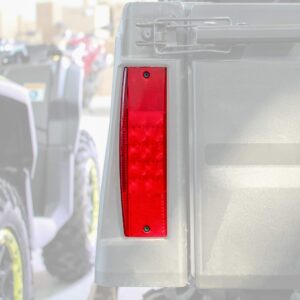 SAUTVS 1pcs Tail Light for Ranger 570, Red LED Rear Brake Stop Light for Polaris Ranger 400 500 570 800 EFI MIDSIZE Accessories (fit Left & Right Side, Replace #2411450)