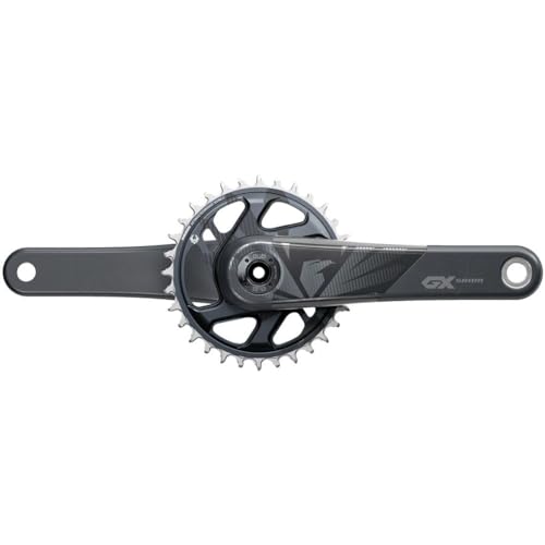 SRAM GX Eagle Carbon Boost Crankset - 170mm, 12-Speed, 32t, Direct Mount, DUB Spindle Interface, Lunar