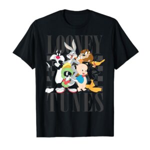 Looney Tunes 90's Style Group Shot T-Shirt