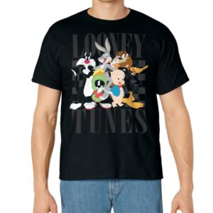 Looney Tunes 90's Style Group Shot T-Shirt