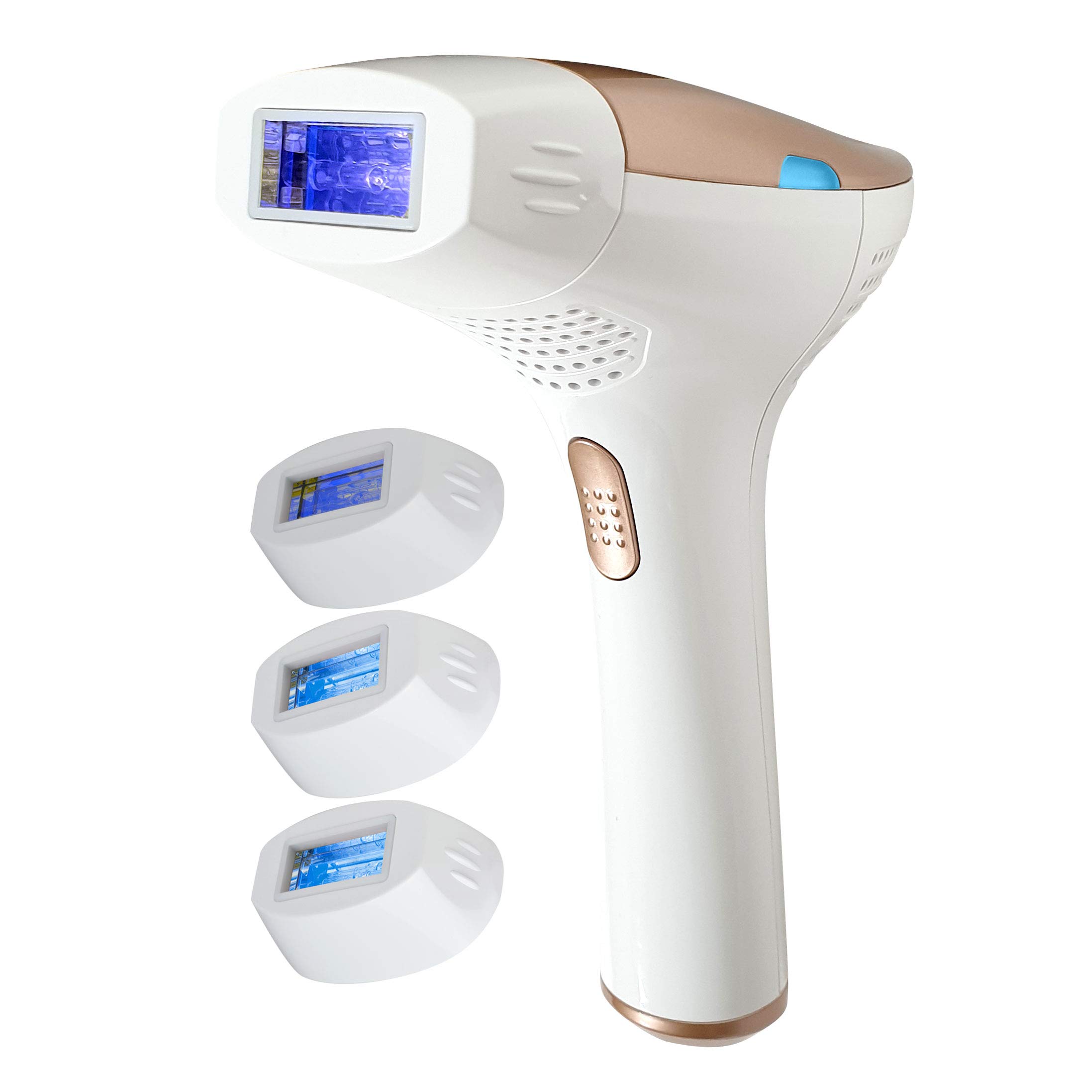 FAUSTINA 2,000,000 Shots : Advanced IPL Hair Removal, Skin Rejuvenation, and Acne Clearance System | Complete Kit with Pouch & Sunglasses.