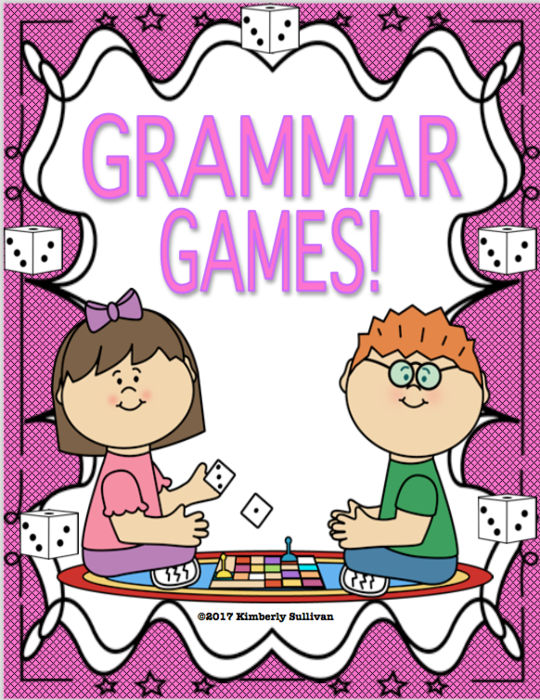 GRAMMAR GAMES PARTS OF SPEECH