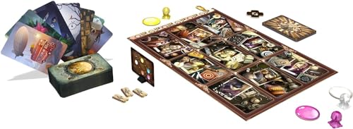 Mysterium Park Board Game - Enigmatic Cooperative Mystery Game with Ghostly Intrigue, Fun for Family Game Night, Ages 10+, 2-7 Players, 30 Minute Playtime, Made by Libellud