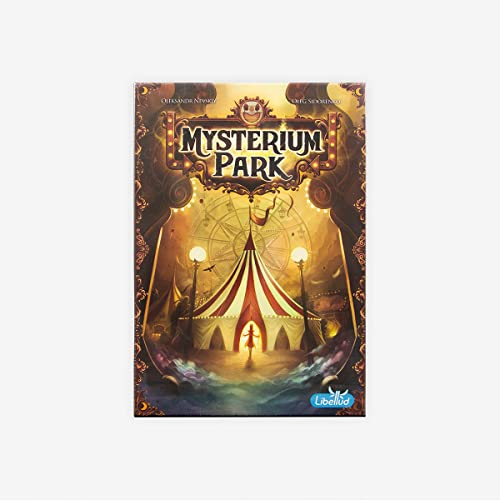 Mysterium Park Board Game - Enigmatic Cooperative Mystery Game with Ghostly Intrigue, Fun for Family Game Night, Ages 10+, 2-7 Players, 30 Minute Playtime, Made by Libellud