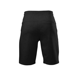 EvoShield Men's Standard Pro Team Clubhouse Fleece Short, Black, 2XL