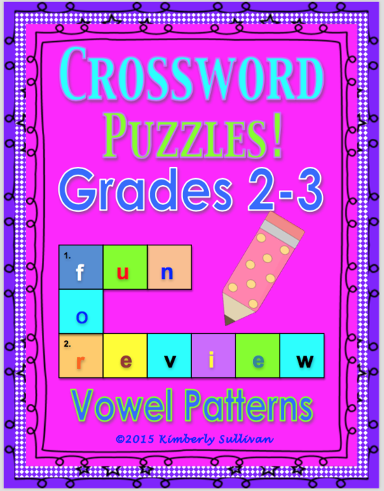 CROSSWORD PUZZLES NO PREP!