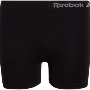 Reebok Girls' Underwear - Seamless Cartwheel Shorties (4 Pack), Size 12-14, BlackGreyCharcoalSpacedye