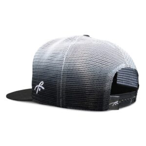 Grace Folly Trucker Hat for Men & Women. Snapback Mesh Caps (One Size, Black with Fade)