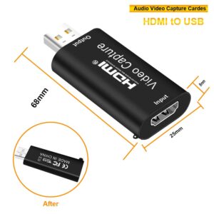 USBNOVEL HDMI to USB Video Capture