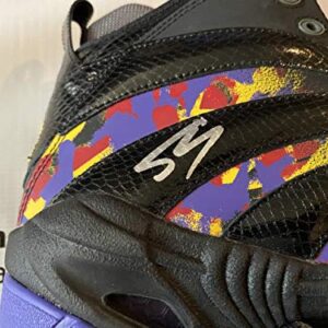 PSA/DNA Authentic Shaquille O'Neal Autograph Retro Shaqnosis Lakers Size 13 Basketball Shoes