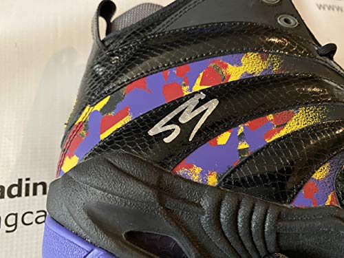 PSA/DNA Authentic Shaquille O'Neal Autograph Retro Shaqnosis Lakers Size 13 Basketball Shoes