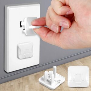 outlet covers baby proofing with hidden pull handle (50 pack) plug covers prevent electric shock from the source of the outlet plug child proof outlet covers 3-prong child outlet protectors outlet cap