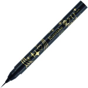 kuretake ai liner, ultra fine brush pen, black, ap-certified, perfect for delicate expressions in illustration, hand lettering, made in japan