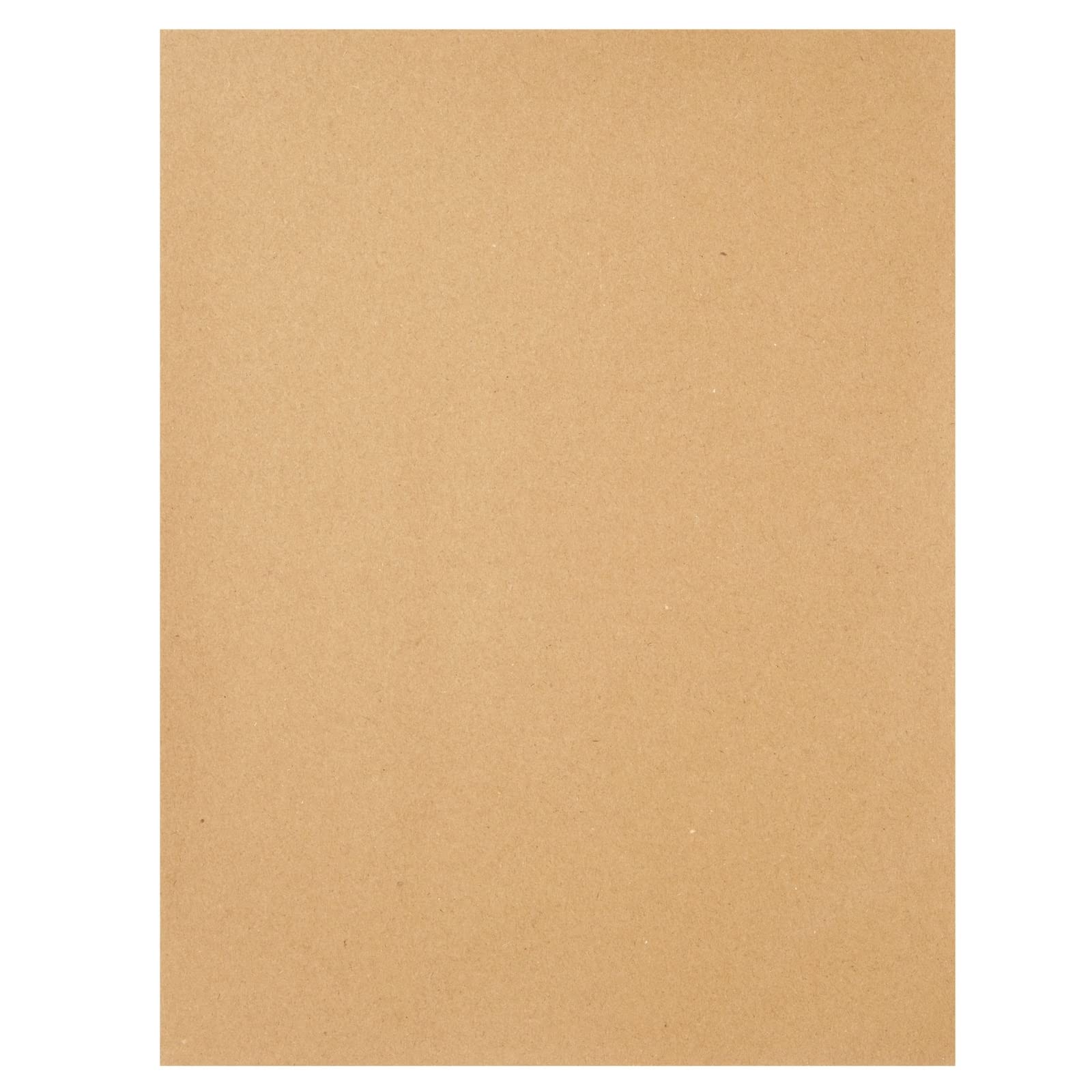 Bright Creations 200 Pack Brown Craft Paper for DIY Projects, Classroom, Letter Size Kraft Paper Material Sheets, 130gsm (8.5 x 11 In)