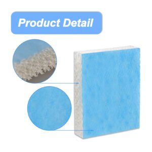 YUEFENG Humidifier Replacement Filter T for Honeywell Top Fill Humidifier HEV615 and HEV620 Humidifier Wicks, Compatible with Part # HFT600, HFT600T, HFT600PDQ (6pcs)