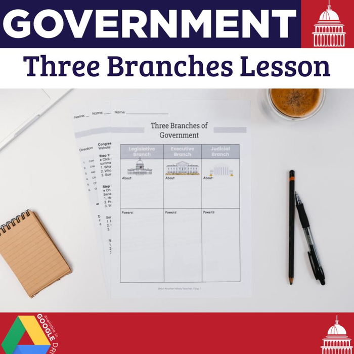 Three Branches of Government Lessons