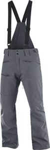 salomon outlaw 3l pant ebony large men's 2021