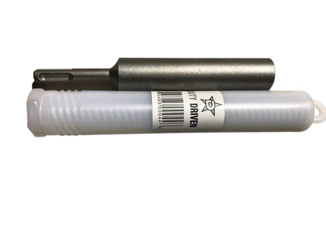 Ground Rod Driver for SDS and SDS Plus. Drives 5/8" and 3/4"Ground Rods! By Duty Driven, a US Veteran Owned and Operated Company.